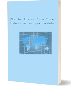 (Solution Library) Assessment Item 2: Correlation The questionnaire