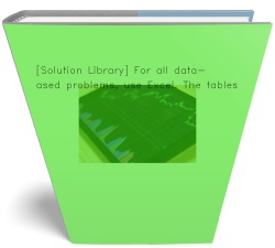 (Solution Library) Using table #5, determine the following (50